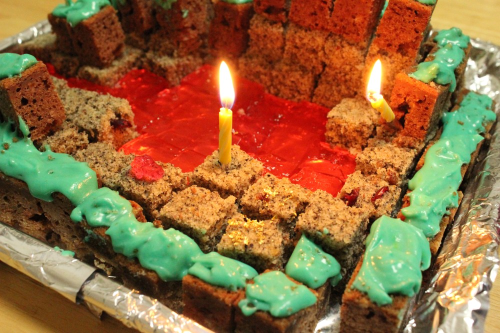 The Minecraft Cake – I'll Make It Myself!