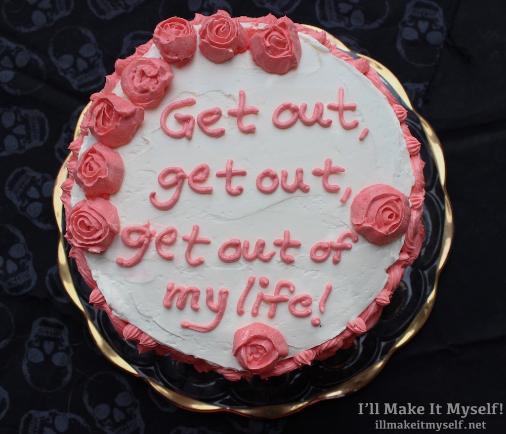 The Room on Cake 1: “Get out, get out, get out of my life!” – I'll Make ...